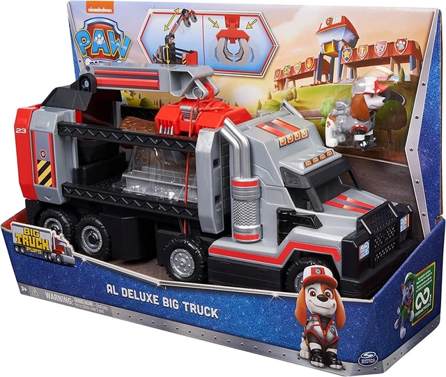 PAW PATROL BIG Truck Welpen Al Deluxe Big Rig LKW & Figur Neu Kinder ...