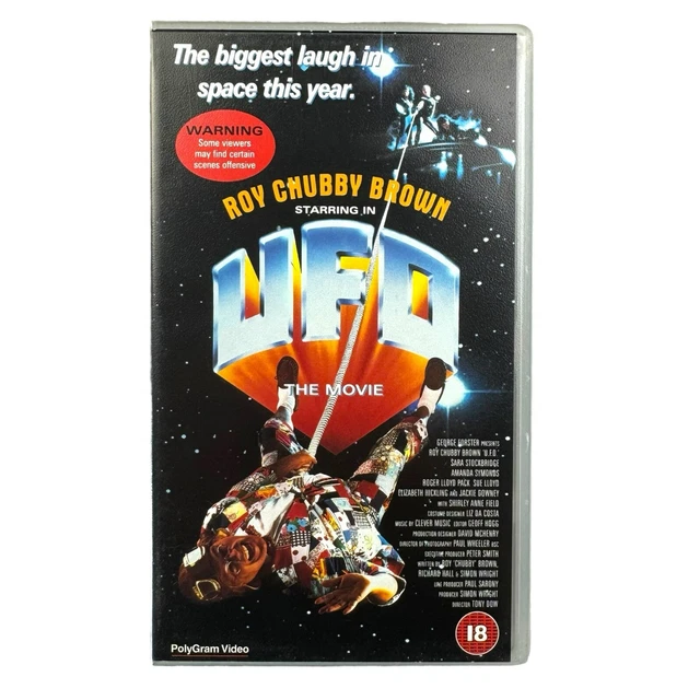 ROY CHUBBY BROWN Video VHS UFO The Movie Vintage Comedy Cert 18 1994 £ ...