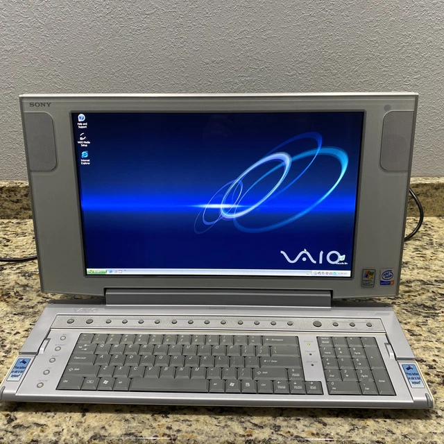 SONY PCV-W510G VAIO Computer 17" LCD DVD, Keyboard Rare 2003 All-In-One ...