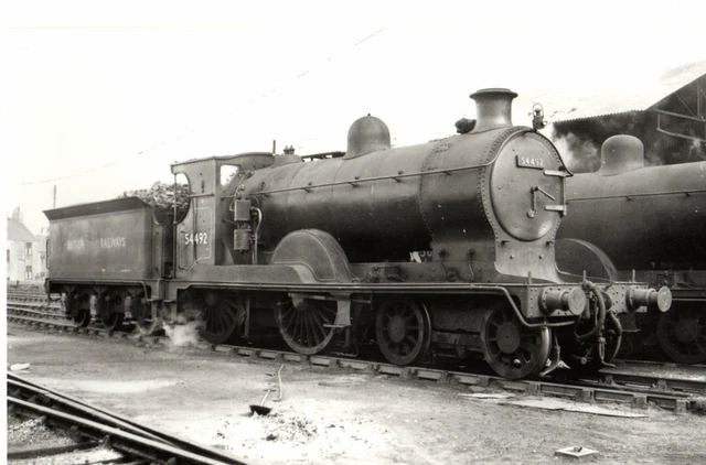 RAIL PHOTO LMS CR 440 54492 Unknown shed Motherwell lanarkshire £2.29 ...