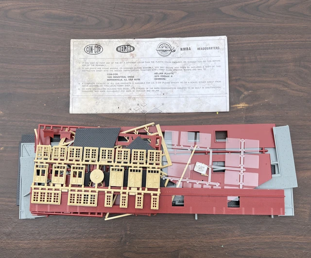 HO SCALE CON-COR Heljan NMRA Headquarters Building Kit EUR 51,08 ...