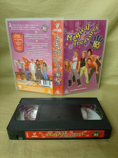 HI-5 VHS VIDEO Magical Treasures Australian Kids Show Rated G $5.00 ...