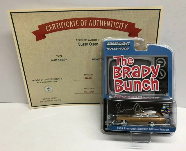 The Brady Bunch Cindy Brady Susan Olsen Autographed 1969 Plymouth