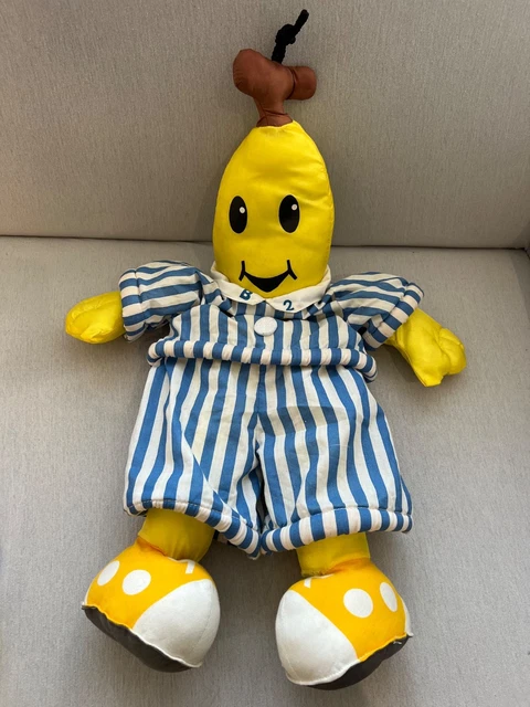 FUNTASTIC - B2 Bananas in Pyjamas Vintage 1994 Nylon PJ Case Plush Soft ...