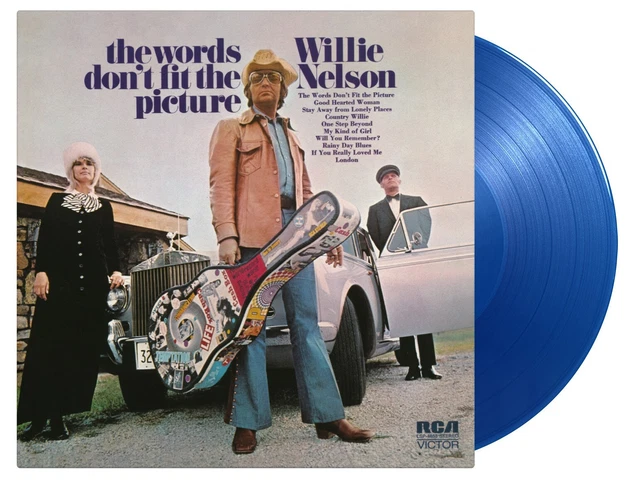 WILLIE NELSON - Words Don't Fit The Picture Ltd Edition Numbered Blue ...