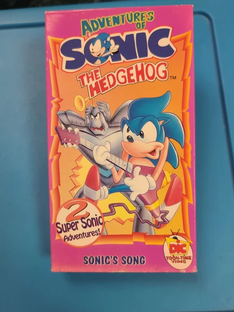 SONIC THE HEDGEHOG Lot Of 9 Original VHS Tapes £70.91 - PicClick UK