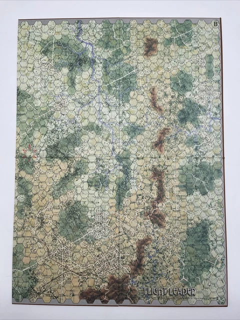 FLIGHT LEADER BY Avalon Hill Games Map Board Side B £8.90 - PicClick UK