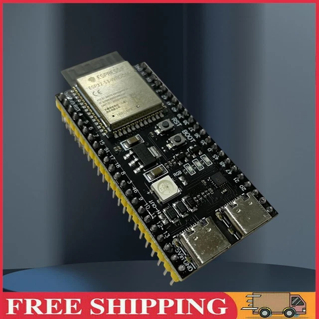 ESP32/ ESP32-S3/ESP32-C3 DEVELOPMENT Board Dual Type-C (N16R8 Welded) £10.28 - PicClick UK