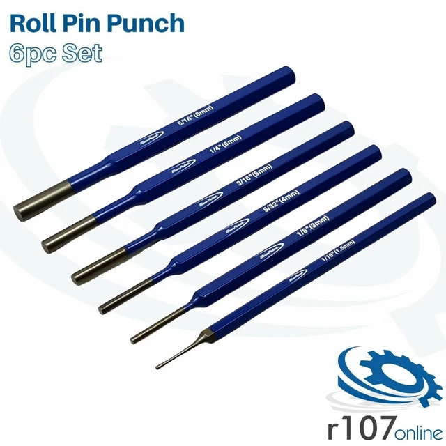 BLUE POINT 6PC Roll Pin Punch Set - As sold by Snap On. £28.50 ...