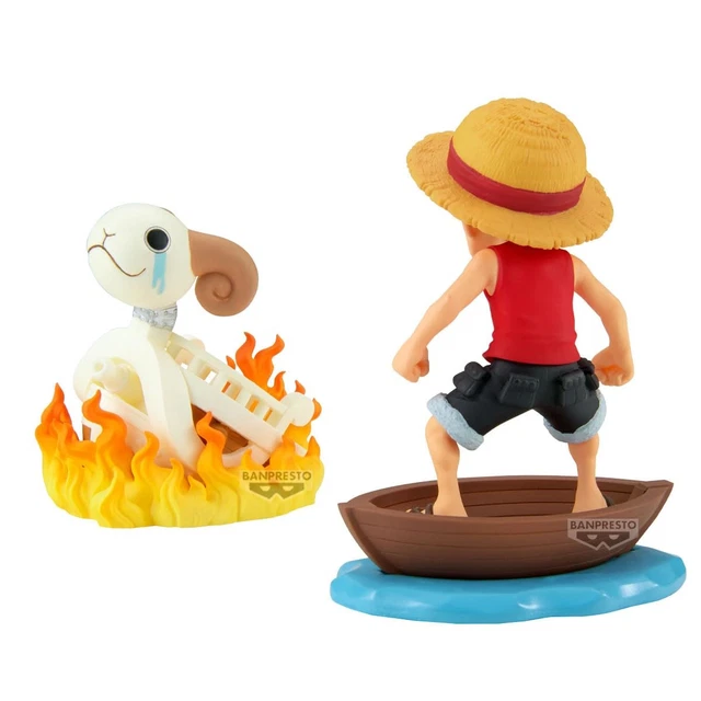 BANPRESTO MONKEY.D.LUFFY & Going Merry One Piece Action Figure - World ...