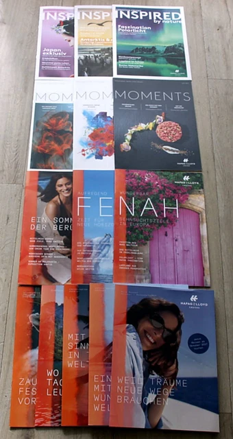 MAGAZINE KATALOGE HAPAG LLoyd 2025/2026/2027 EUR 1,00 - PicClick DE
