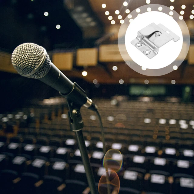 5 PCS MÉTAL Clip Micro Support De Pour Microphone Porte-radio EUR 8,48 ...