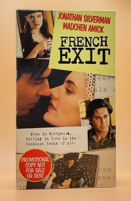 FRENCH EXIT VHS 1998 Jonathan Silverman **PROMO SCREENER** **Buy 2 Get ...