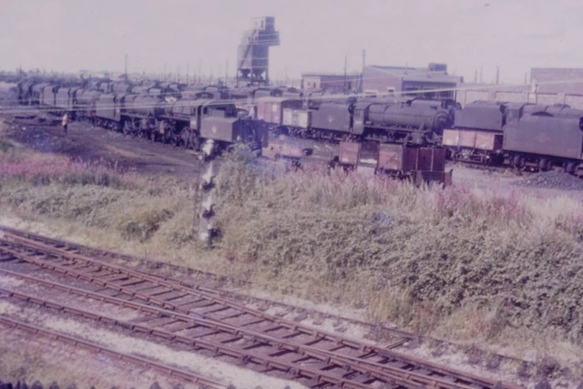 BRITISH RAIL LOCO Steam Railway Slide Barry Scrapyard ? Ref 271A EUR 5 ...