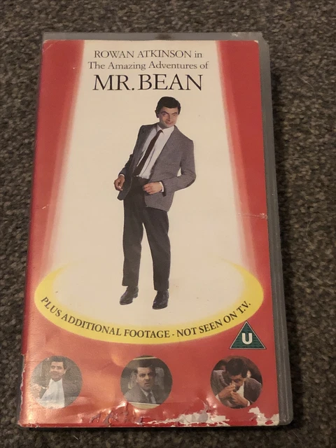 VHS THE BEST Bits of Mr. Bean (VHS Videocassetta, Rowan Atkinson, 1996 ...