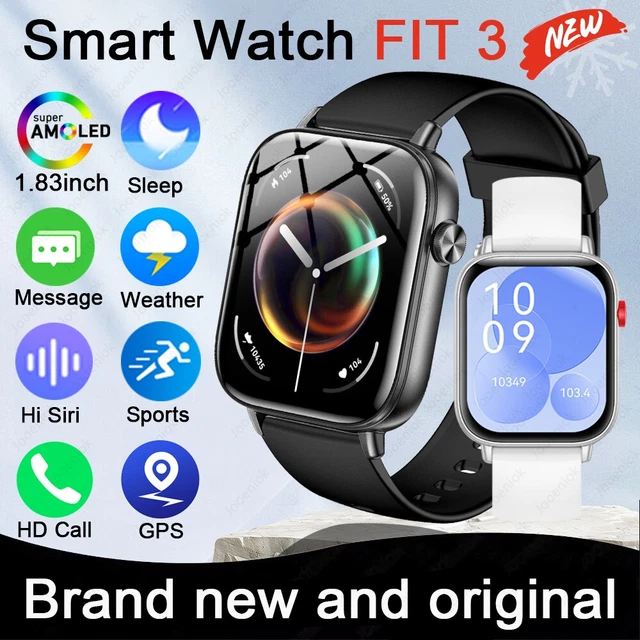 SPORT SMARTWATCH HUAWEI Watch FIT 3 AMOLED impermeabile EUR 38,99 ...