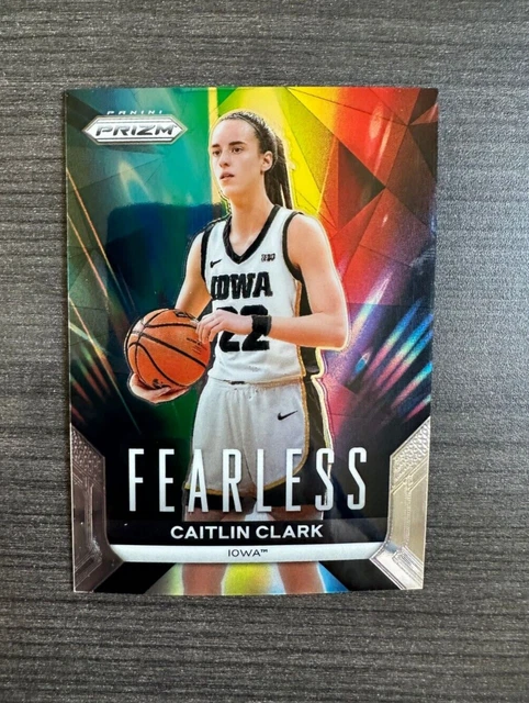 2024 PANINI CAITLIN Clark Collection Caitlin Clark Fearless Prizm #F1 ...