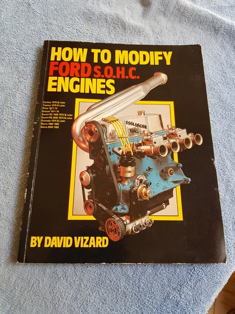 HOW TO MODIFY Ford SOHC Pinto Engines David Vizard VGC FREE POST Tuning ...