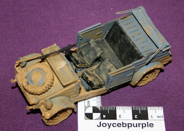 TAMIYA TYPE 82 Kübelwagen built 1:35 scale model for parts, spares or ...