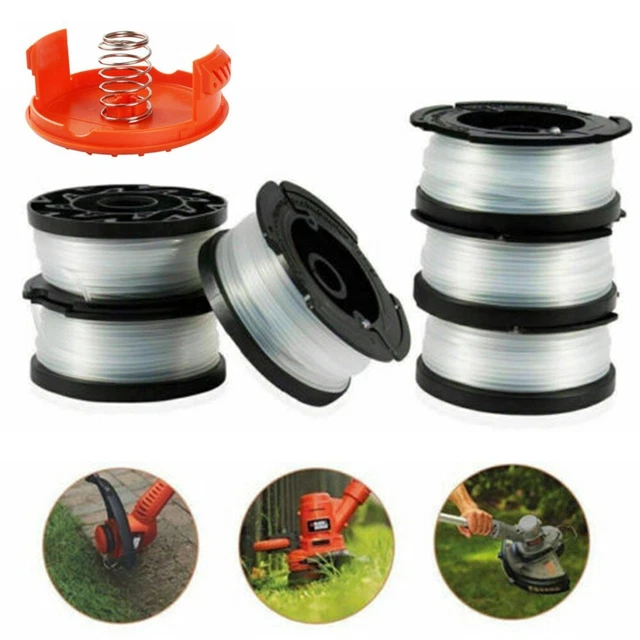 HASSLE FREE REPLACEMENT Line Spool Kit for Black & Decker String ...