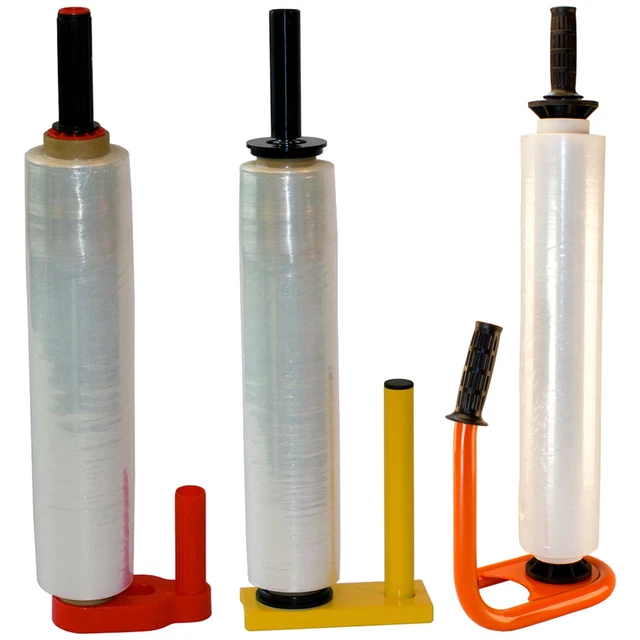STRETCHFOLIE ABROLLER HANDABROLLER Stretchfolienabroller 400-500mm 38 ...