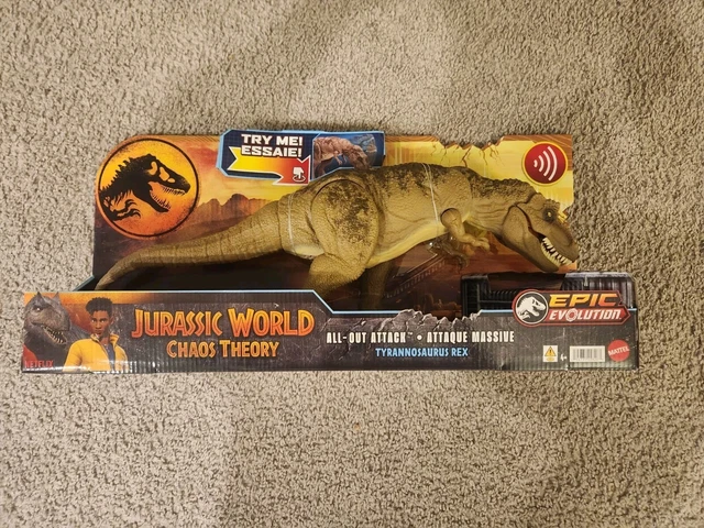 JURASSIC WORLD EPIC Evolution Chaos Theory All-Out Attack Tyrannosaurus ...
