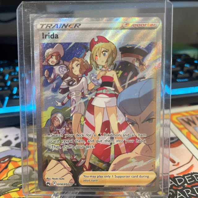 POKÉMON CARD - Irida GG63/GG70 Alt Art - Crown Zenith $20.00 - PicClick