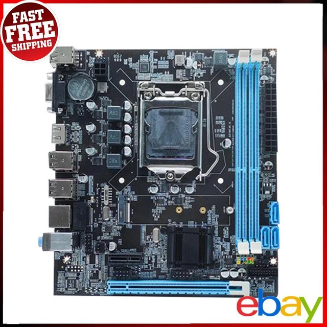H61 COMPUTER MOTHERBOARD LGA1155 Socket I3/I5/I7 CPU PC Main Board 4 X SATA 2.0 £22.79 - PicClick UK