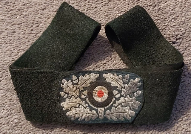 WWII GERMAN ARMY - Heer (Wehrmacht) - Cap Band £9.99 - PicClick UK