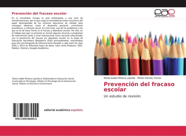 PREVENCIÓN DEL FRACASO escolar | Un estudio de revisión | Laprida (u. a.) | Buch EUR 34,95 ...