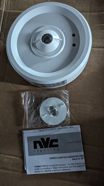NVC SENECA SURFACE MOUNT 2W LED NM3220-240V 50Hz Emergency Light ...