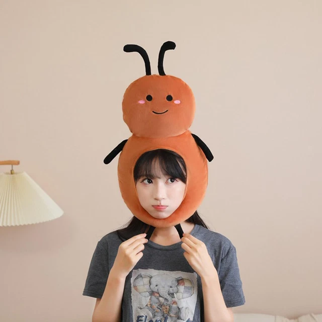 CUTE COCKROACH PLUSH Cosplay Headgear for Theme Parties Accessory Photo ...