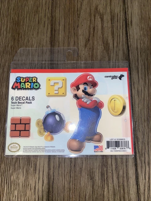 SUPER MARIO - Character Tech Decal Pack - Super Mario - Controller Gear ...