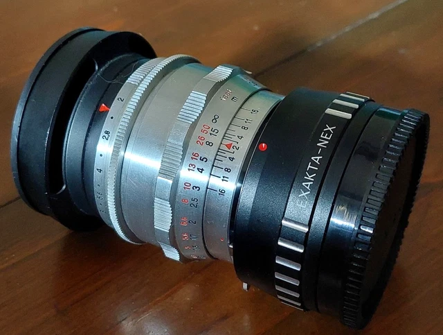CARL ZEISS JENA Biotar 58mm f2 Lens EXA/NEX mount red T coating EUR 197 ...