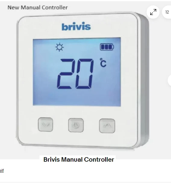 BRIVIS HEATER HEATING Digital Manual Controller Brivis ss $85.00 ...