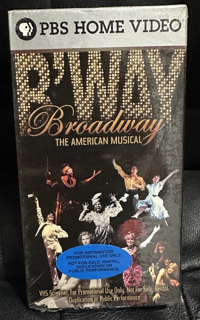 BRAND NEW SEALED Broadway - The American Musical PBS Series VHS ...
