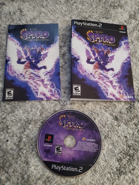 THE LEGEND OF Spyro A New Beginning (Sony PlayStation 2, PS2) Complete ...