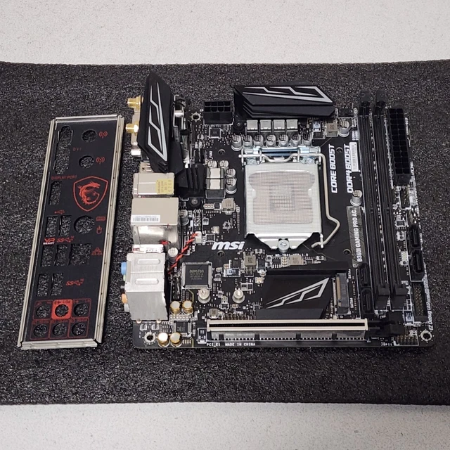 MSI B360I GAMING PRO AC Mini-ITX LGA1151 Motherboard for 8/9th Gen CPU ...
