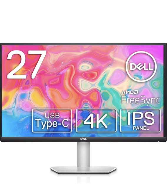 DELL ULTRASHARP U2720Q 27" PC Computing Monitor IPS 4K UHD LCD 3840 x ...
