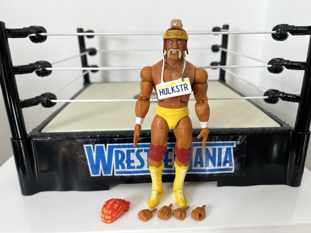 WWE HULK HOGAN Wrestling Figure Mattel Elite 96 Classic Legend WWF ...