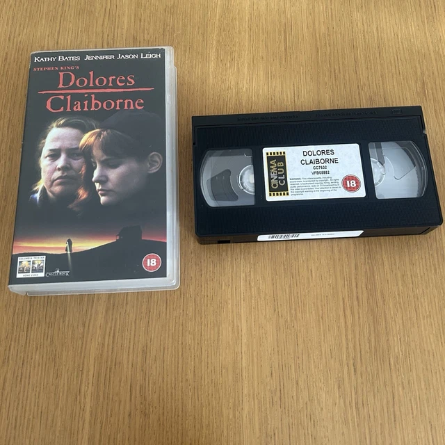 DOLORES CLAIBORNE VHS Video Stephen King 1995 £5.99 - PicClick UK