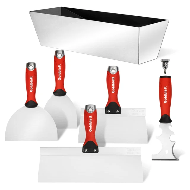 DRYWALL HAND TOOL Kit - Stainless Steel Joint Knife, Taping Knives $68. ...