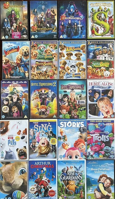 DREAMWORKS/ILLUMINATION/DISNEY DVD BUNDLE (20) £10.00 - PicClick UK