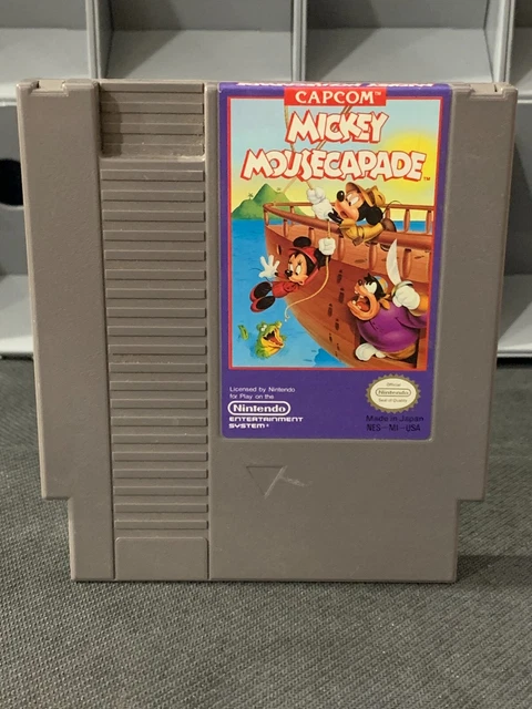 MICKEY MOUSECAPADE NINTENDO 1985 NES Game Authentic made in japn EUR 15 ...
