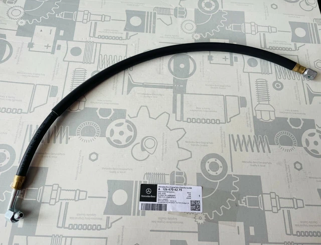 /1234/ ORIGINAL MERCEDES-BENZ Fuel Hose Pipe R107 W126 C126 Sec Sl $130 ...