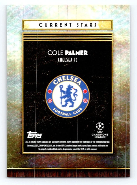 2025-26 TOPPS DECO UCC Cole Palmer (Chelsea FC) EUR 4,99 - PicClick DE
