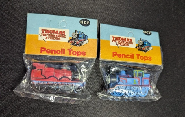THOMAS THE TANK Engine Pencil Top Toppers 1985 - Thomas & James £28.99 ...