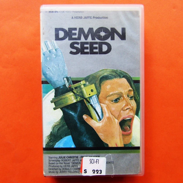 DEMON SEED - AI Horror Movie VHS Tape (1979) £11.94 - PicClick UK