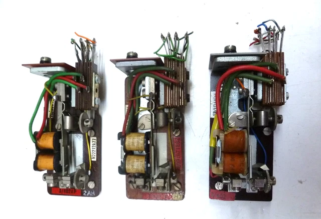 GPO STROWGER 3 High Speed Twin Coil Relays 3/402 See Pix £6.49 ...