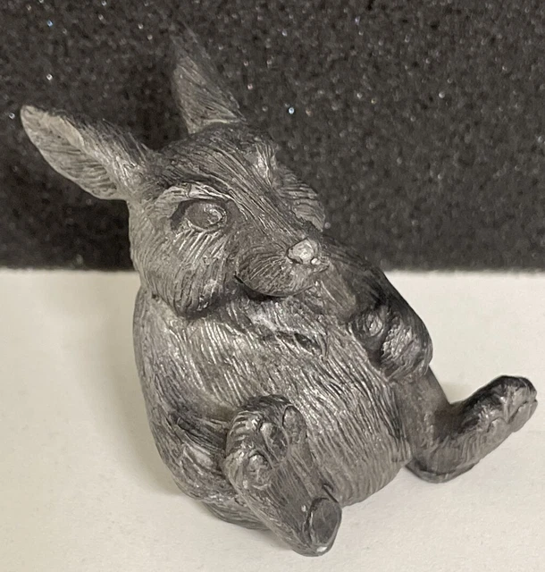 VINTAGE MICHAEL RICKER Pewter Rabbit Figurine $15.00 - PicClick